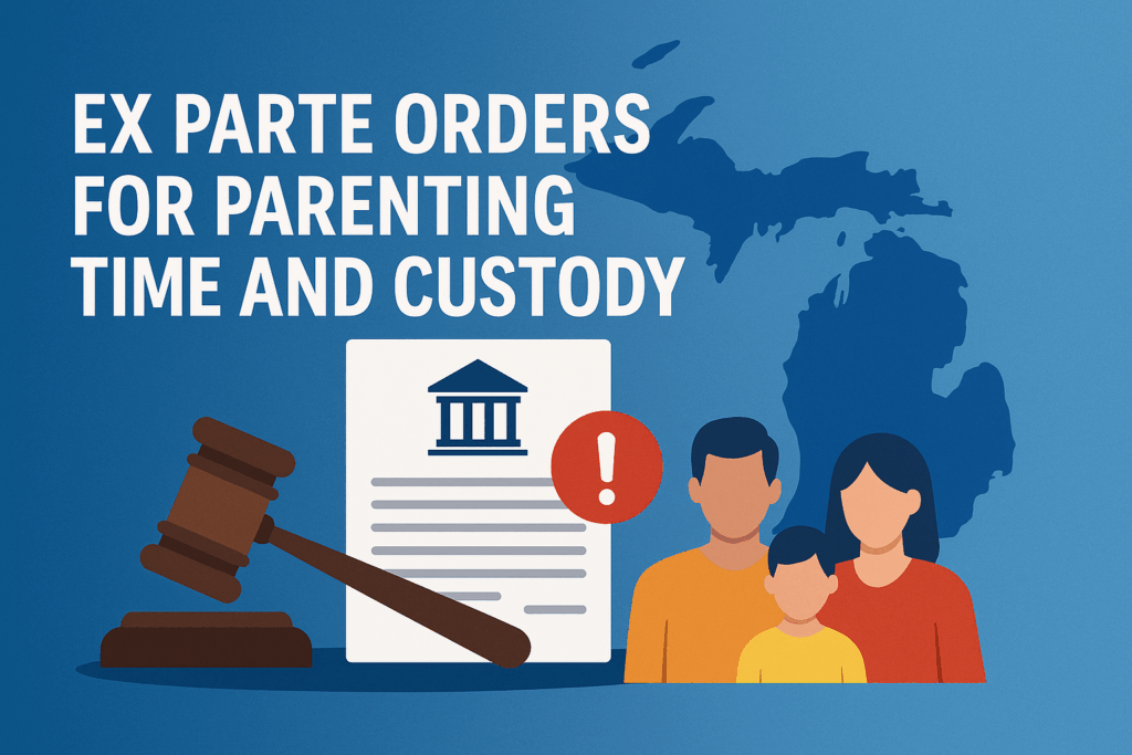 Ex Parte Orders for Parenting Time and Custody in Mid-Michigan - Mid ...